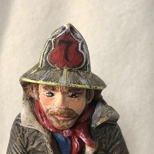 Other | Vintage Fireman Ceramic Art | Poshmark